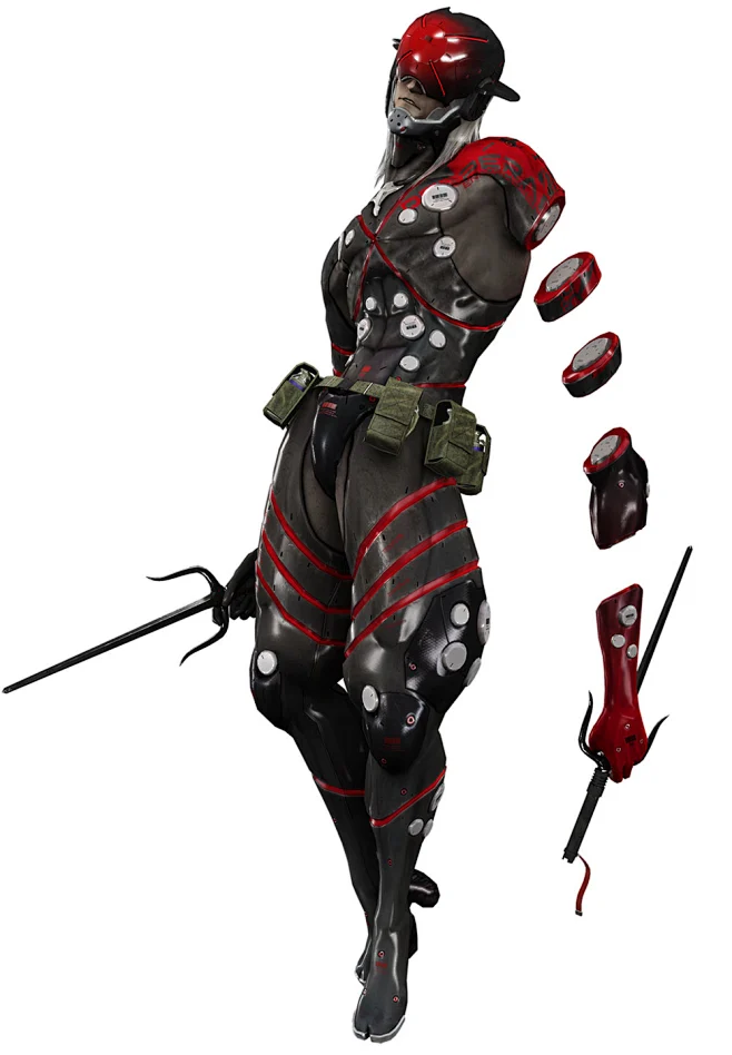合金装备崛起 复仇 Metal Gear Rising Revengeance设定精选-花瓣网