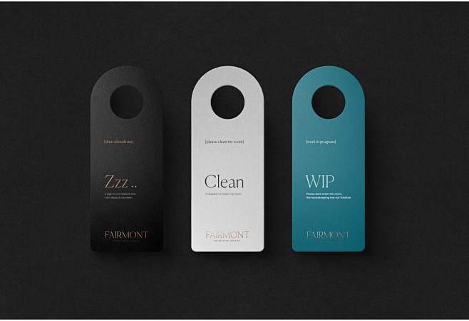 Fairmont Hotel Website Design Brand Identity on Behance