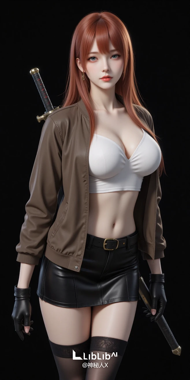 【爆火绝美CG女孩】CG龙珠仿人造人18号-LoRA-星燃AI-LiblibAI-花瓣网