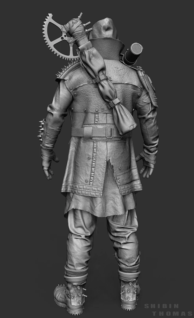 Shibin Thomas : Character Artist at Bandai Namco-花瓣网