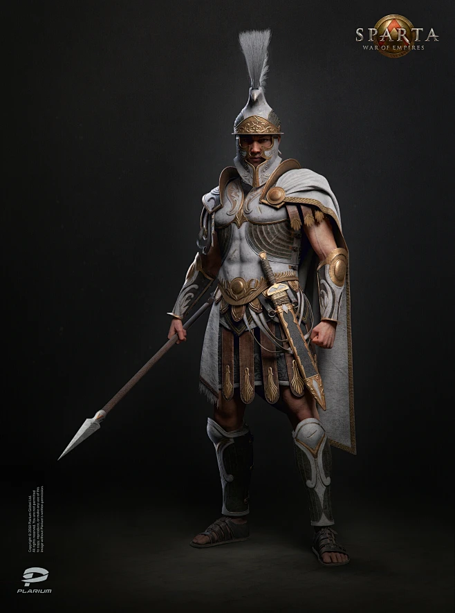 Sparta: War Of Empires, Plarium Ukraine : 3D character art for Sparta ...
