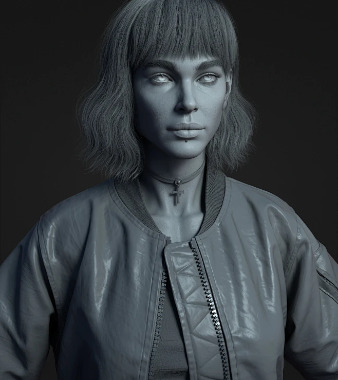 Girl portrait, Nukey Hsieh : This is my recent personal work of a girl ...