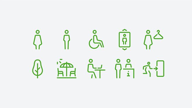 Icons 1 - Hidden Characters-花瓣网