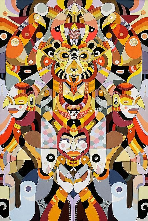 Fernando Chamarelli “Feline From Sirius” Art ContemporaryArt
