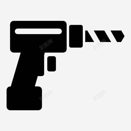 钻头工具修理图标 钻头 icon 标识 标志 UI图标 设计图片 免费下载 页面网页 平面电商 创意素材