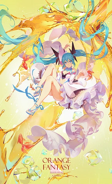-8.31- Miku 9th/ATdan图片_kuku图片素材-花瓣网