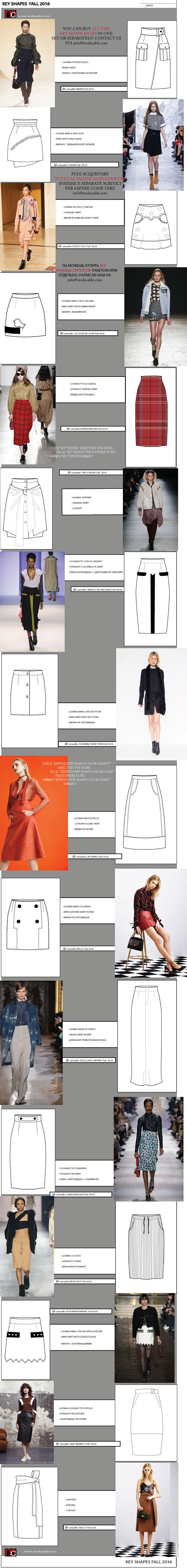 #KEY SHAPES PRE SS 2016# #FASHION DESIGN# #服装设计# #服装款式图#