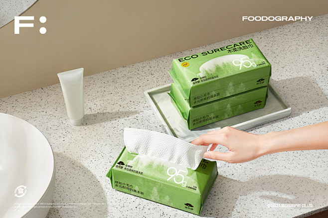 产品摄影 %7C 优可舒洗脸巾 foodography_ab654ea9