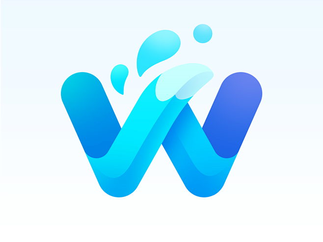 Waterfox New Logo wave waterfox water w tail neststrix mark logotype d