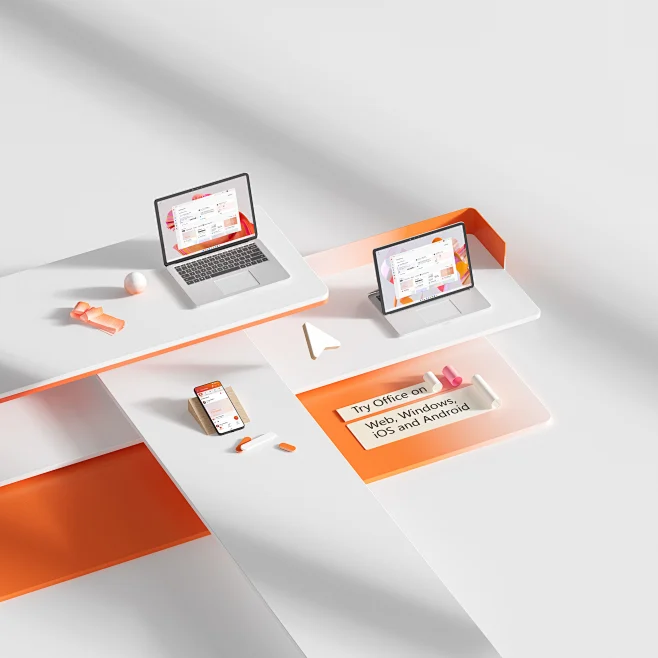 Microsoft Office Hub 2-花瓣网