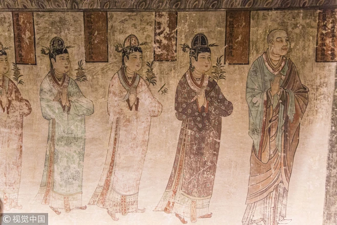 敦煌壁画-花瓣网