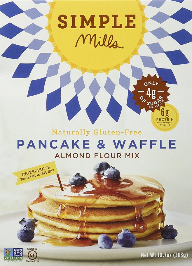 Amazon.com : Simple Mills Pancake & Waffle Mix, 10.7 Ounce Box, 3 Count ...