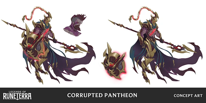 Corrupted Diana&Corrupted Pantheon-花瓣网
