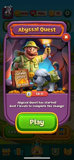 royal match Easter UI/UX UI ui design mobil game mobil game art easter ...