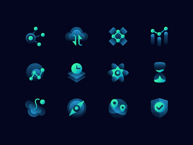 Data Icons icon ui-花瓣网