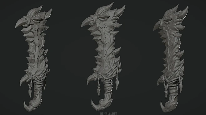 Drake Sword HandPaint/PBR-花瓣网