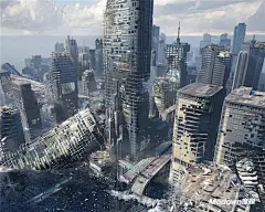 末日废墟插图图片大全-末日废墟插图高清好看的图片--花瓣草莓vivi的画板