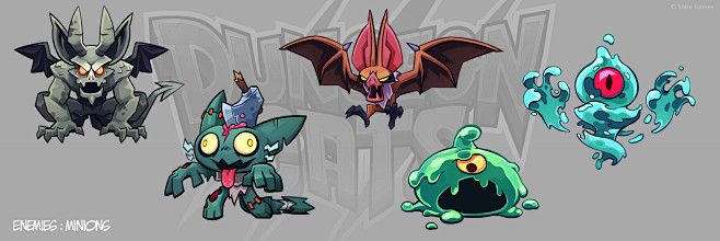 Dungeon Cats - Enemies