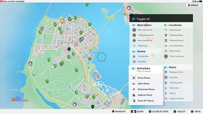看门狗2 地图 watch-dogs-2-map-filter
