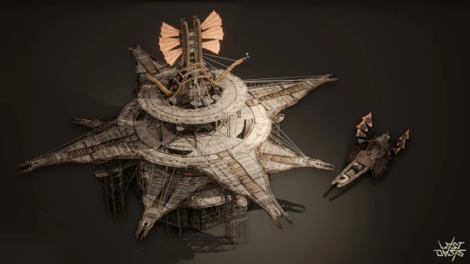 Last Oasis - Trading Station, Jakub Ziomek : Trading Station building ...