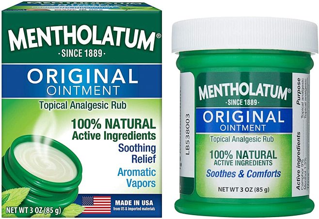 Mentholatum Original Chest Rub 软膏 - 3 盎司容器