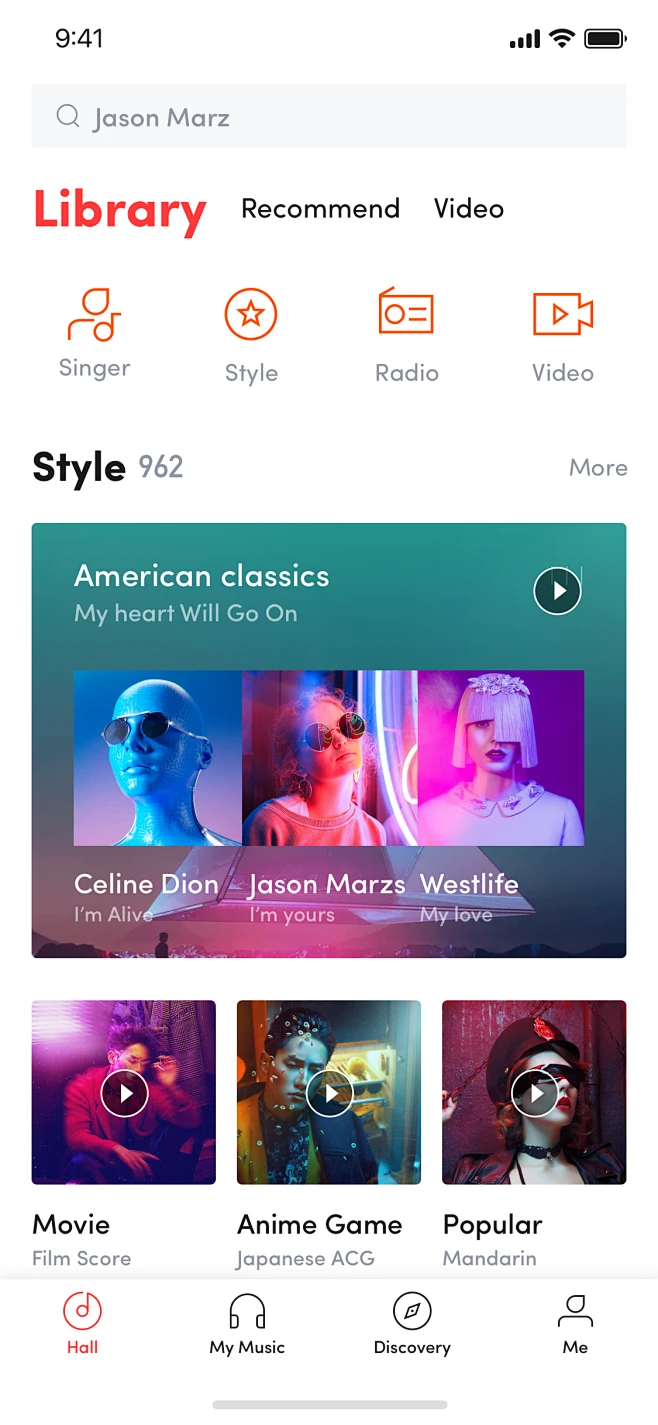 Music library-花瓣网