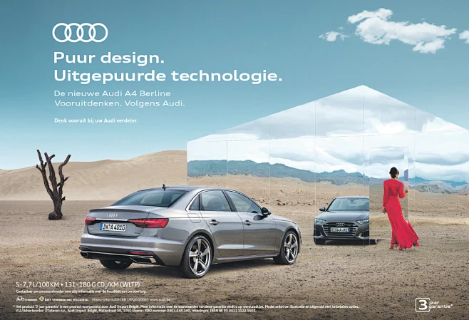 Audi Advertising Layout-花瓣网