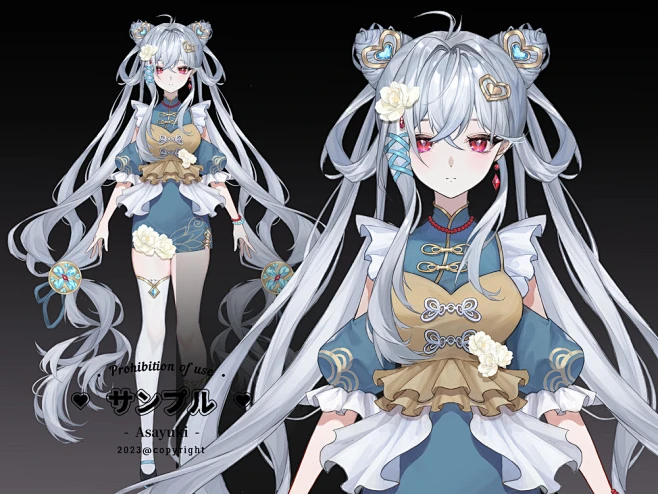 Asayuki 的橱窗 live2d正比立绘 - 米画师-花瓣网