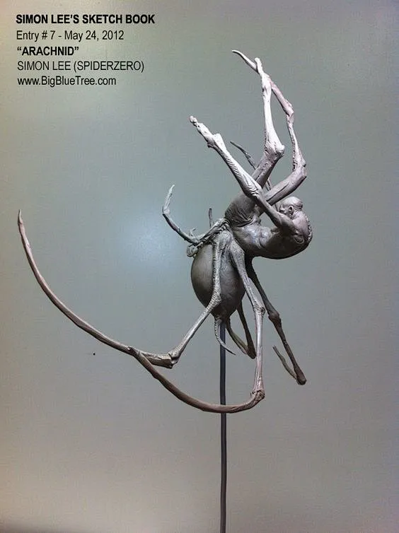 Simon Lee Spiderzero Sculptor Pacific Rim Kaiju Creature Designer ...