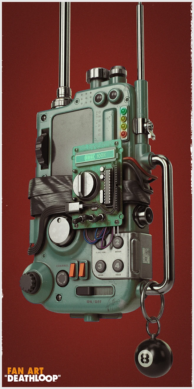 Hackamajig V2 (Deathloop Fan Art)-花瓣网