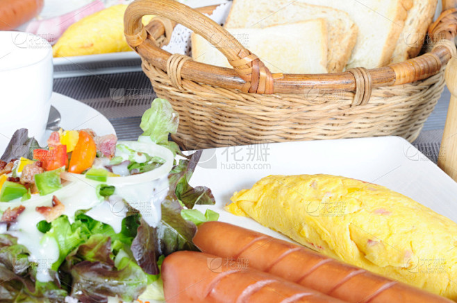 全套美式早餐，ABF食品