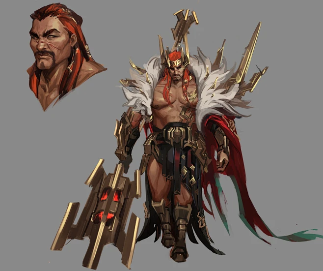 Exalted skin concept-花瓣网