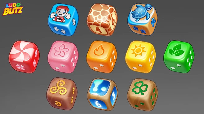 ui design game ui token dice Game Icons Gems coins shop Game Art (3)-花瓣网