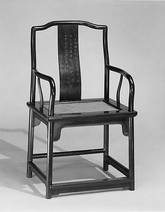Chinese Ming chair-花瓣网