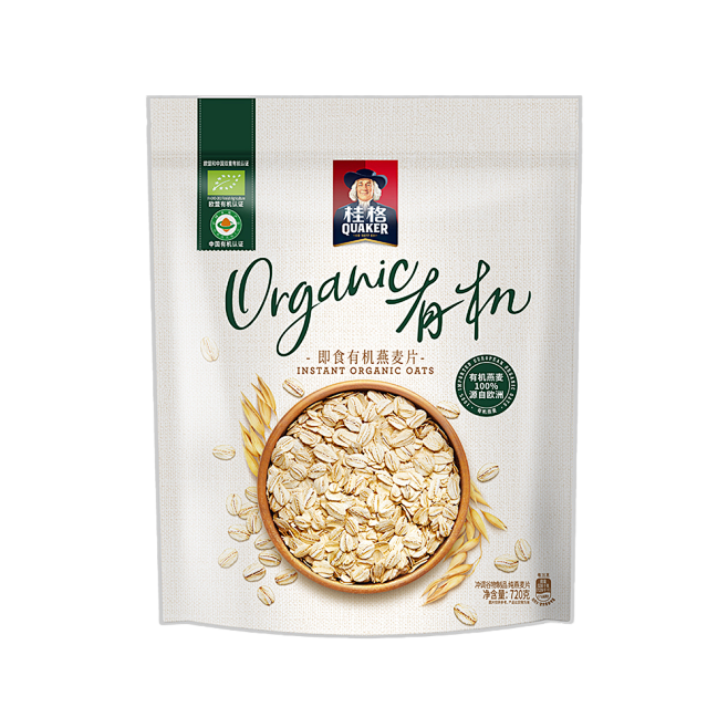 有机燕麦720g