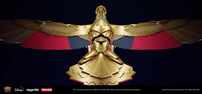 Since day one, I knew the Hungwe, the mechanical fish eagle, would be ...