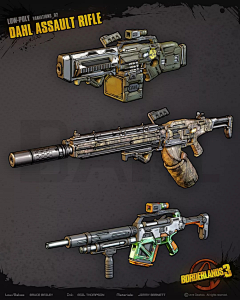 枪设计-花瓣网|陪你做生活的设计师 | 地3》美术分享（枪械篇）