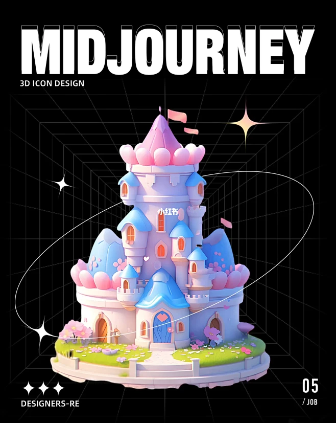 Midjourney ｜ 3D直播礼物图标制作