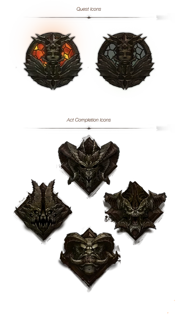 Diablo III UI Art & Design : The design, layout and art of the front ...