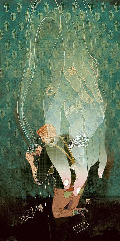 纽约插画师Victo Ngai （香港女插画师倪传婧）-18中国风国潮中式插画设计@奥美Linda