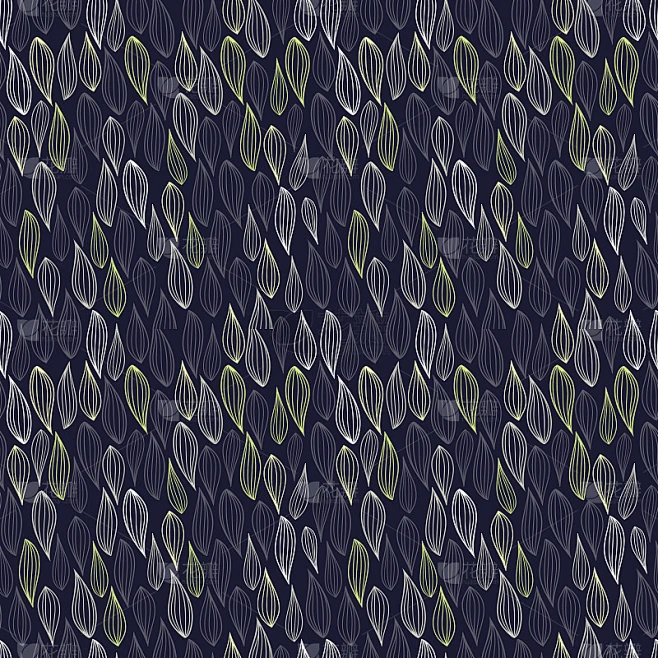 中风叶模式素材-花瓣网