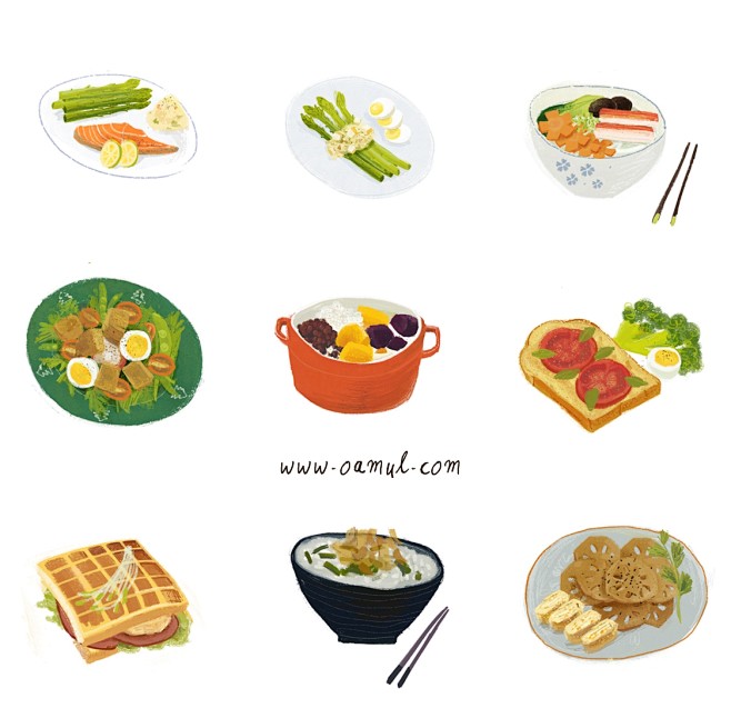 卤猫 插画 oamul 392