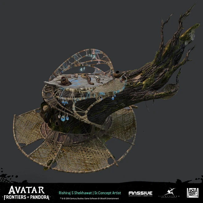 Avatar Frontiers of Pandora -Navi crafting table-花瓣网