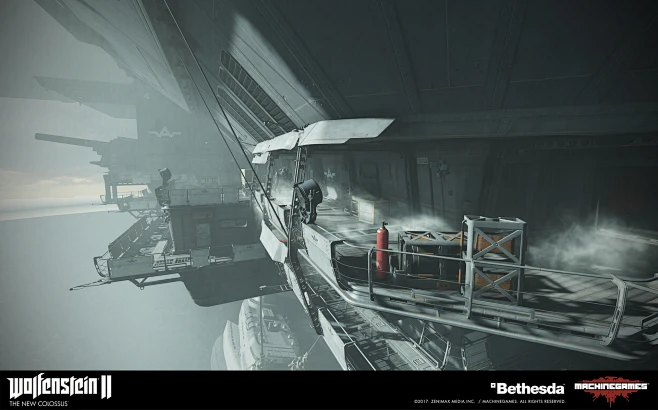 Wolfenstein 2: Ausmerzer Exterior, Myles Lambert : The Ausmerzer is a ...