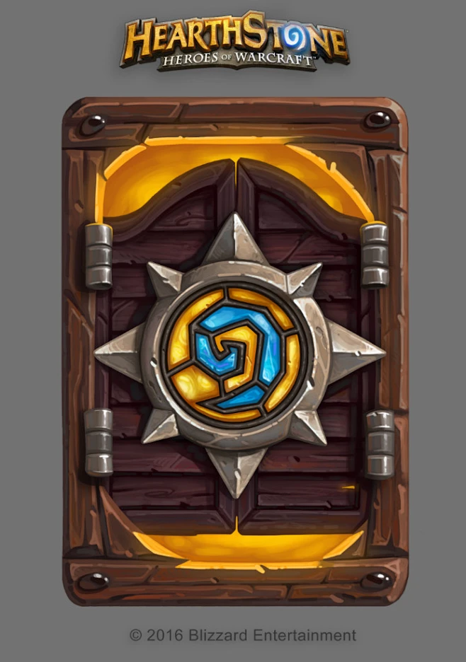 Blizzcon 2016 Hearthstone Card Back, Charlène Le Scanff (AKA Catell-Ruz) : Another card I made ...
