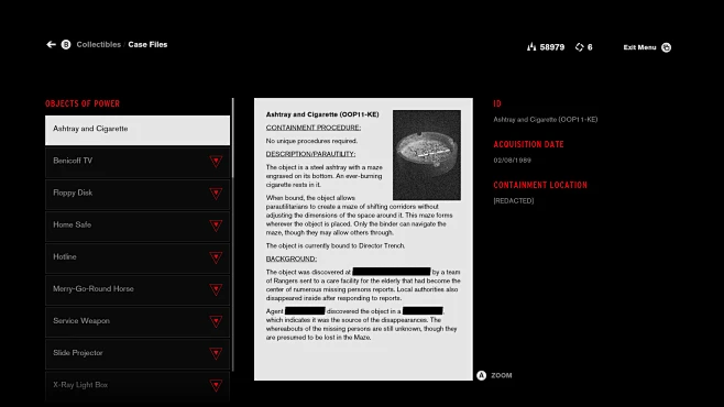 Control | Game UI Database : The ultimate screen reference Tool for ...