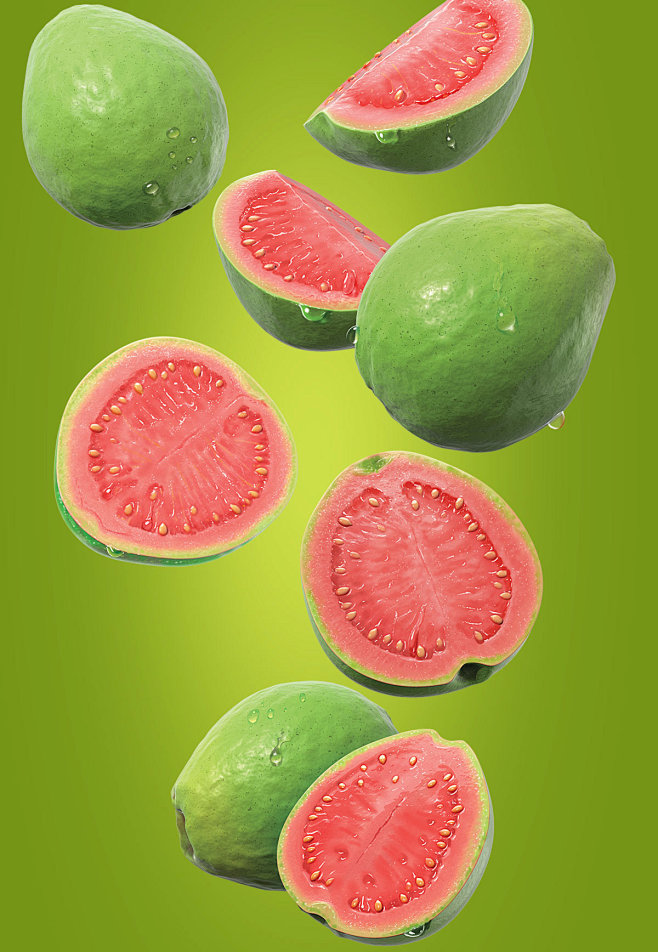 3D-Fruits - Mucua - Baobab : CGI Fruits for packaging- Mucua, Passion ...