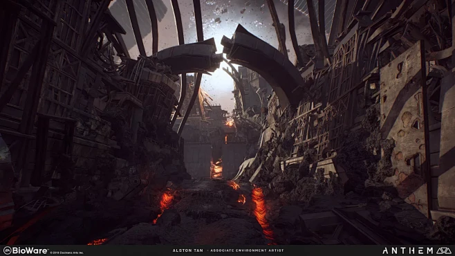 Anthem圣歌【547P】 超清参考图 科幻机械元素次世代PBR 角色/场景/材质/GIF/武器载具-CG场景-微元素 - Element3ds.com!-花瓣网