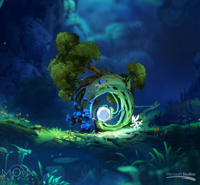 Ori and the Will of the Wisps environments, Mikhail Rakhmatullin : Some ...