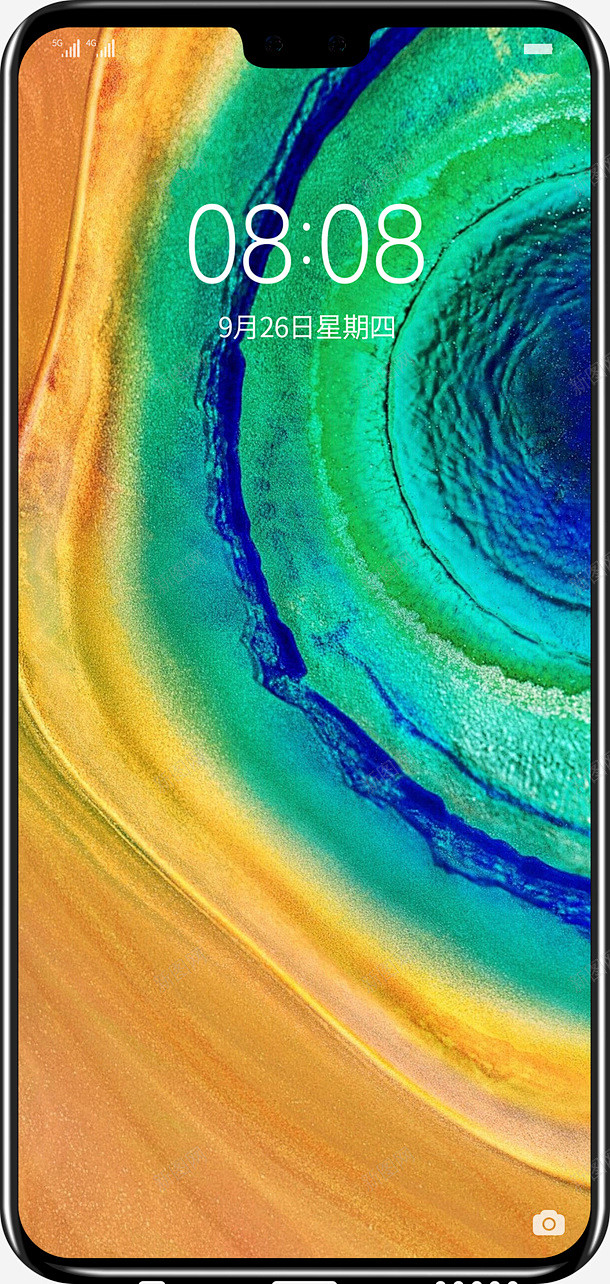 华为mate30 创意素材